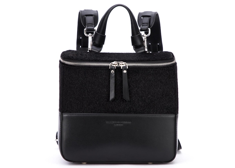 Brandon Blackwood Portmore Backpack Pony Hair/Dual Texture Black in ...