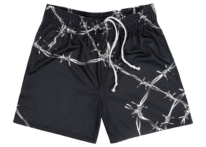 Bravest Studios Steel Spiral Wire Shorts Black Men's - SS21 - US