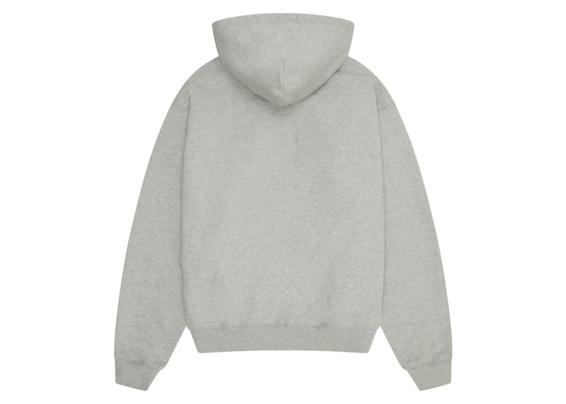 Broken Planet Basics Hoodie Heather Grey Men's - SS24 - US