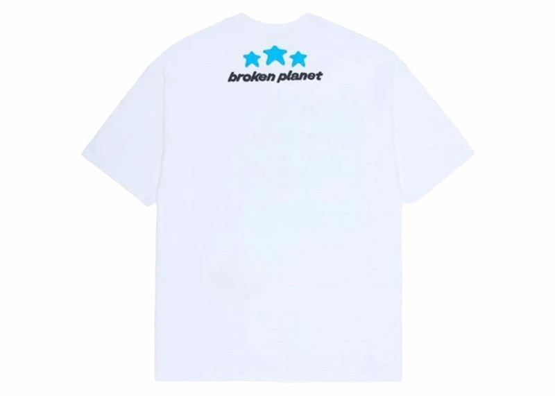 Broken Planet Brighter Days Are Ahead T-shirt White Men's - FW23 - US