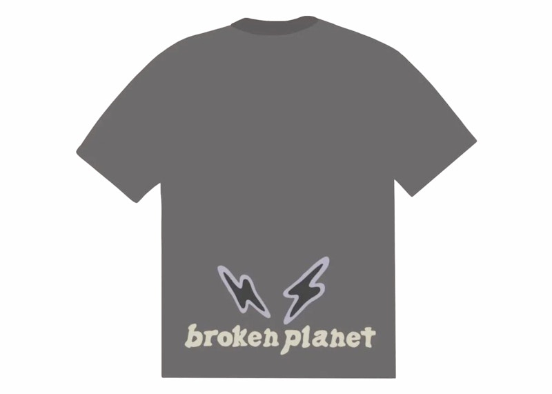 Broken Planet Find Your Balance T-shirt Ash Grey Men's - FW23 - US