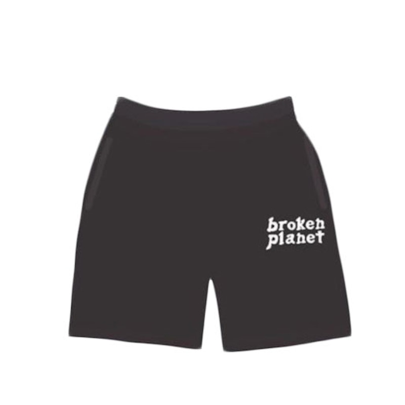 Broken Planet Basics Shorts Black Men's - US