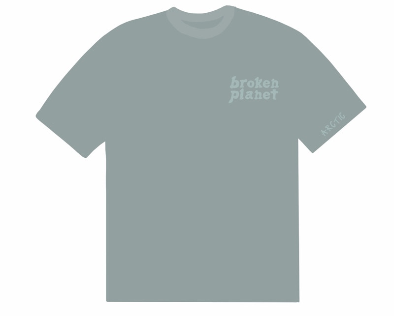 Broken Planet Market Basics T-shirt Arctic - CN