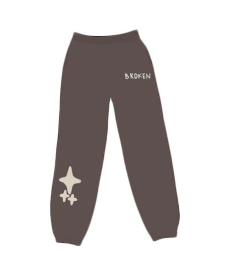 Broken Planet Star Sweatpants Brown Herren – DE
