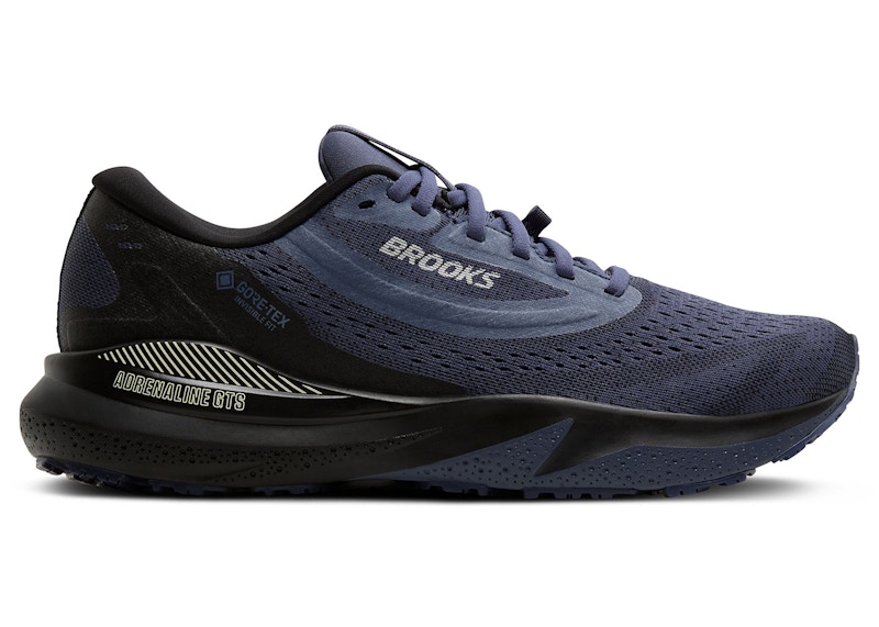 Brooks Adrenaline GTS 24 Gore-Tex Black Nightshadow Coconut Men's ...