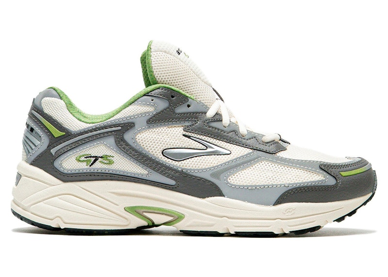 Brooks Adrenaline GTS 4 White Black Green Men's - 110485-1D-393 - US