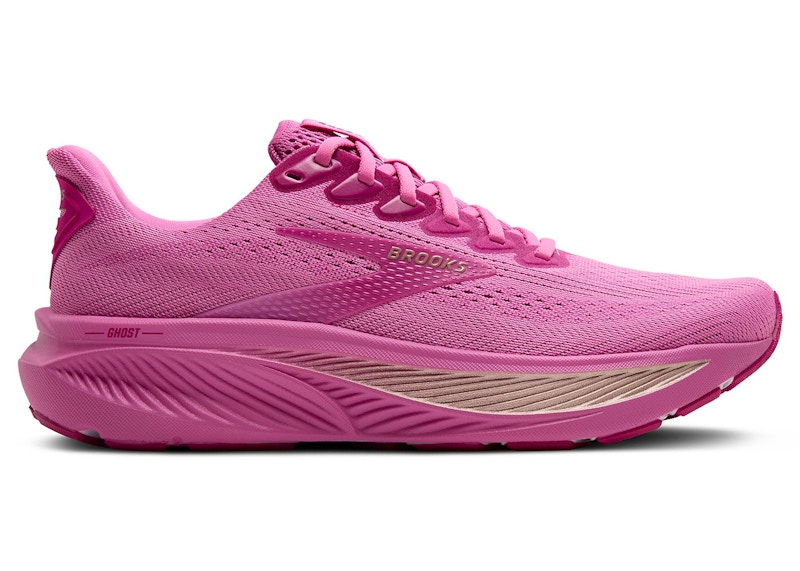 Brooks Ghost 17 Pink Fuchsia Gold (Women's) - 120431-1B-648 - US