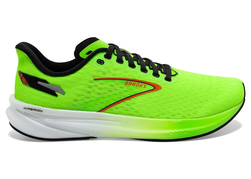 Brooks Hyperion Green Gecko Red Orange White Men's - 110407-1D-308 - US