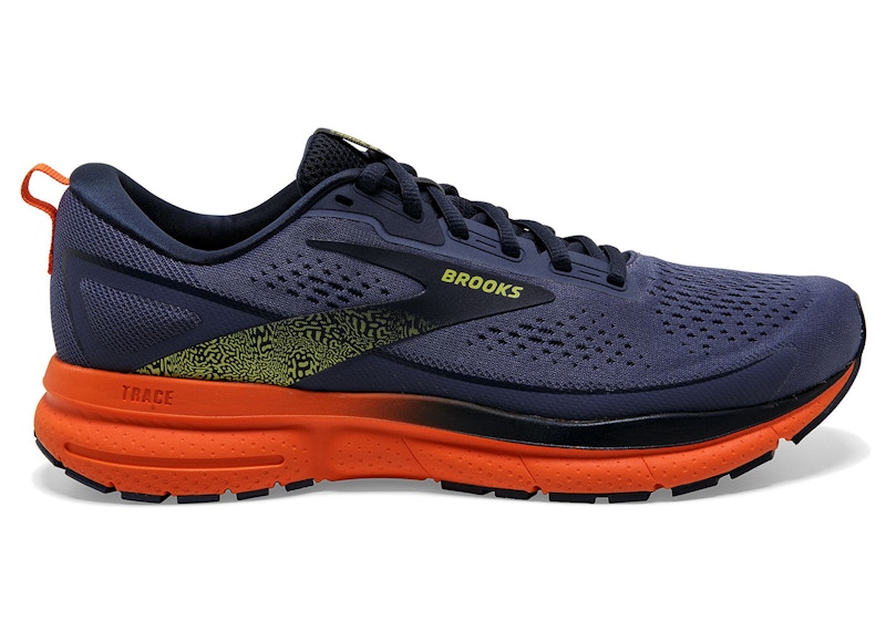 Brooks Trace 3 Iris Red Orange Sulphur Men's - 110412-1D-422 - US