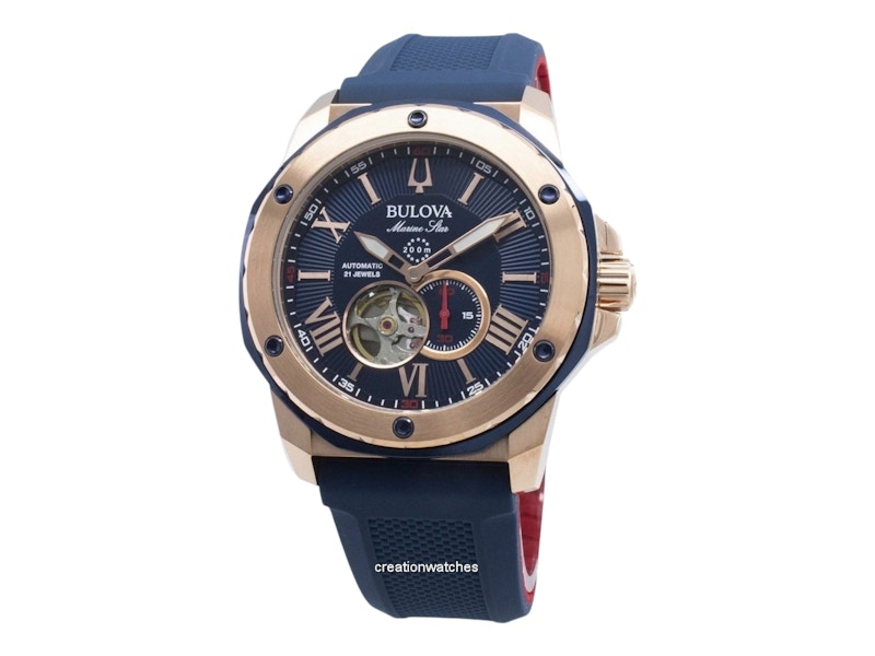 Bulova Marine Star 98A227 45mm in Stainless Steel - ES