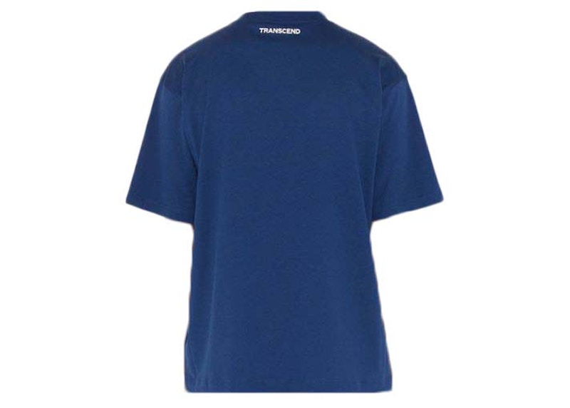 Burberry Graphic Logo-Short-Sleeve T-shirt Blue Men's - US