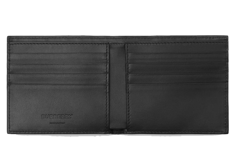 Burberry International Bifold Wallet Monogram Leather (8 Card Slot ...