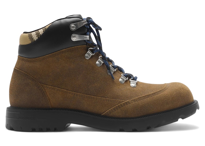 Burberry Suede Moor Hiking Boot Jute Hombre - 81116721 - ES