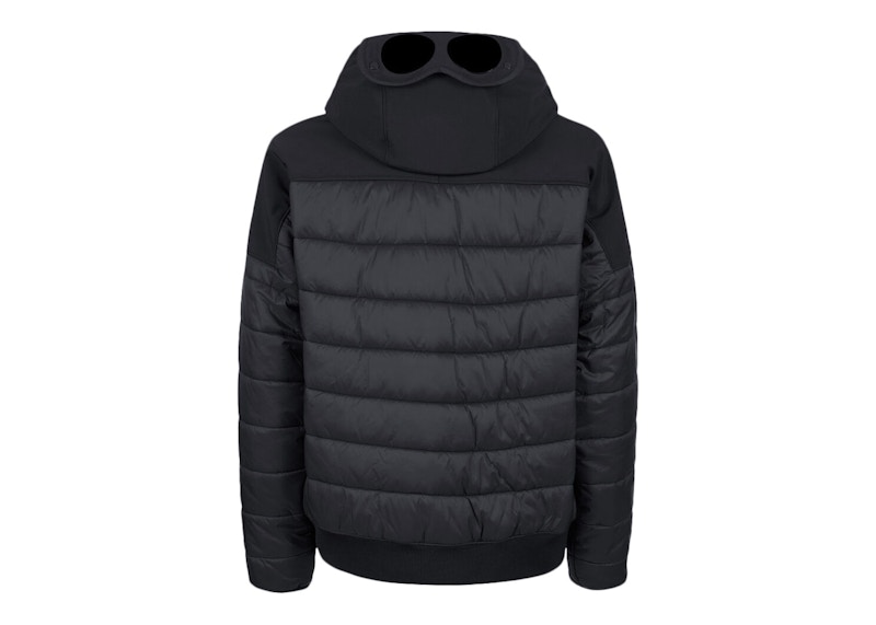 C.P. Company C.P. Shell-R Mixed Goggle Jacket Black Men's - US