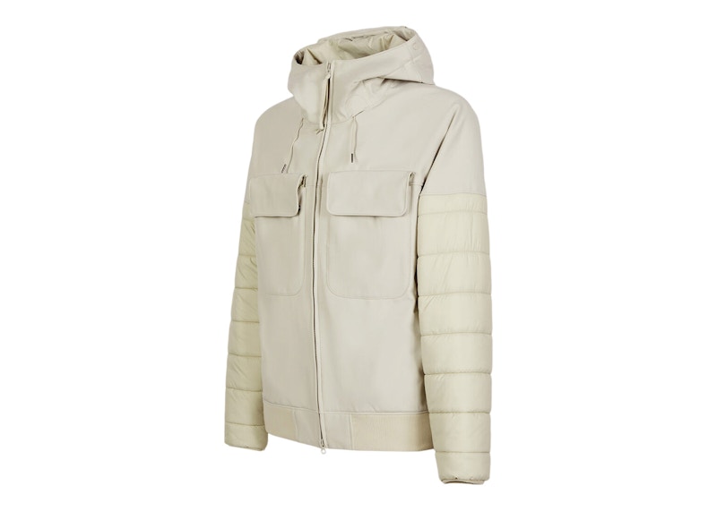 C.P. Company C.P. Shell-R Mixed Goggle Jacket Pellican-White Men's - FW22 - US