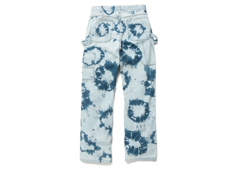Cactus Plant Flea Market Carpenter Denim Pants Light Blue Men's - SS22 - US