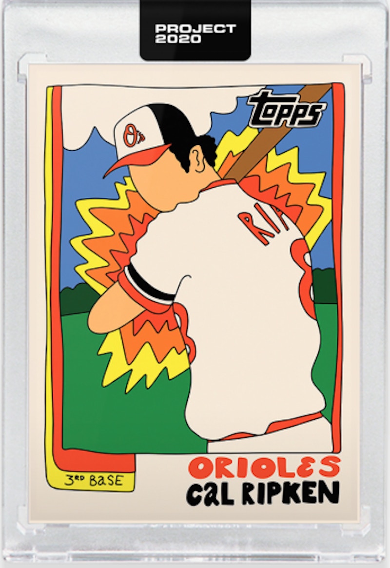 Cal Ripken Jr. 1982 Topps Project 2020 Fucci Artist Proof /20 #5 - 1982 ...