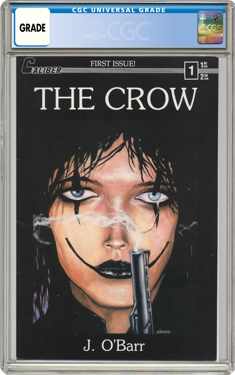 Caliber Crow (1989 Caliber) #1-2ND Comic Book CGC Graded - GB