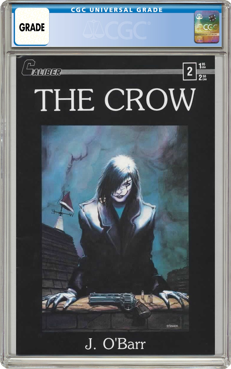 Caliber Crow (1989 Caliber) #2-1ST Comic Book CGC Graded - JP