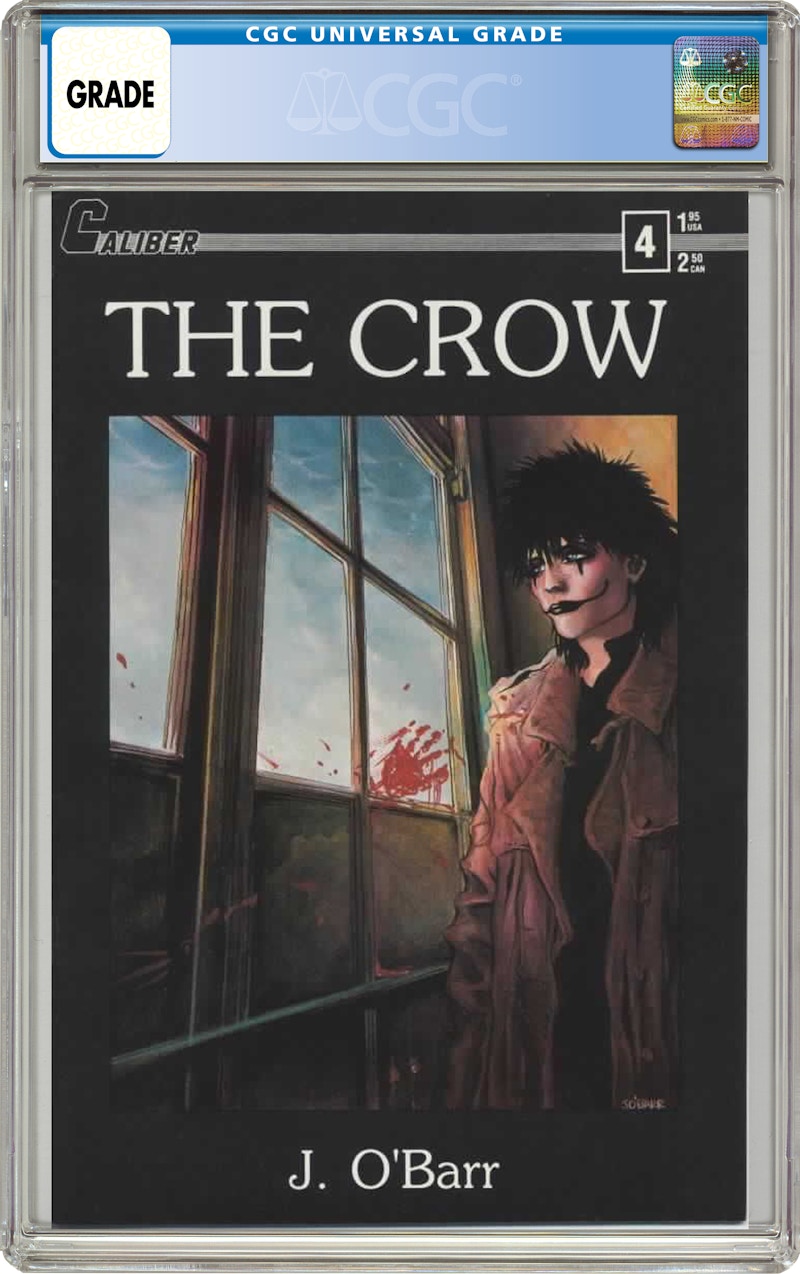 Caliber Crow (1989 Caliber) #4-1ST Comic Book CGC Graded - US