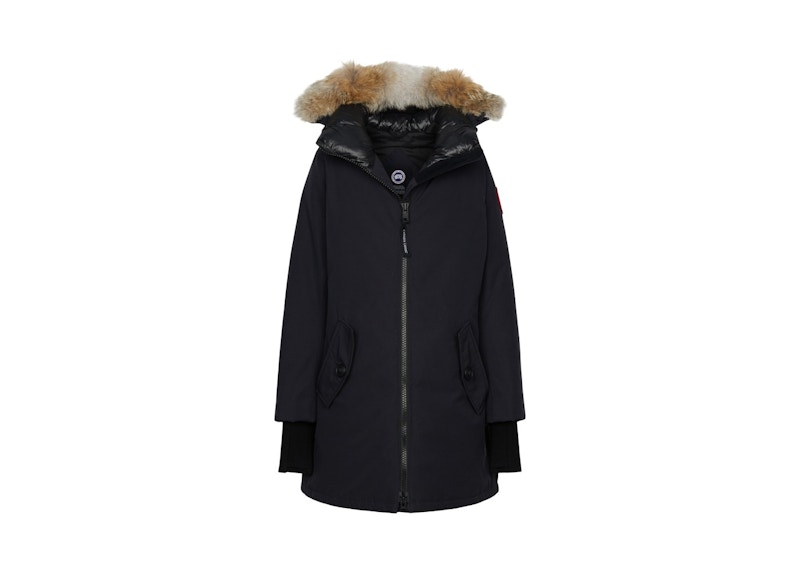 Canada Goose Rosemont Fur Parka Jacket Navy - US