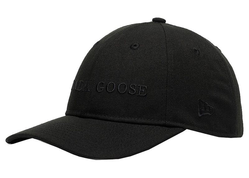 Canada Goose Wordmark Embroidered-Logo Baseball Cap Black in Wool - US