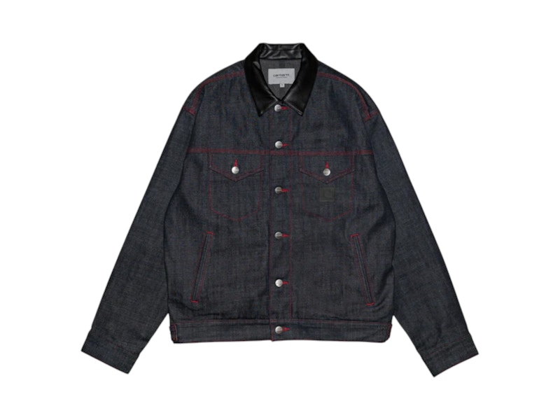 Carhartt WIP 2026 JP Rigid Denim Jacket Blue Men's - US