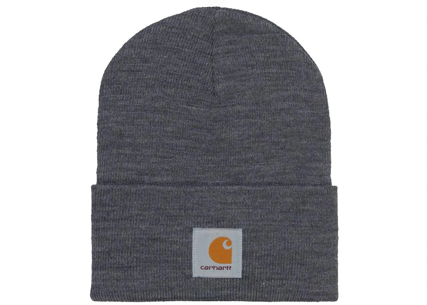 Carhartt WIP Acrylic Watch Beanie Dark Grey Heather - FW22 - US Carhartt WIP Acrylic Watch Beanie Dark Grey Heather - FW22 - US