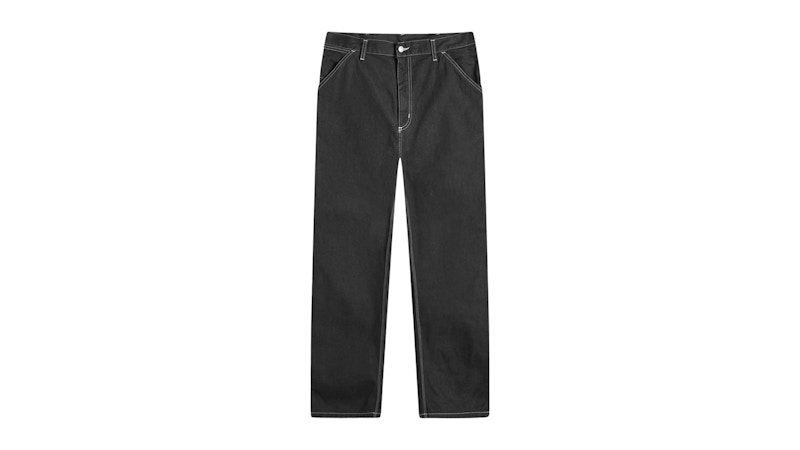 Carhartt WIP Denim Simple Pant Black Heavy Stone Wash Men's - FW24 - US