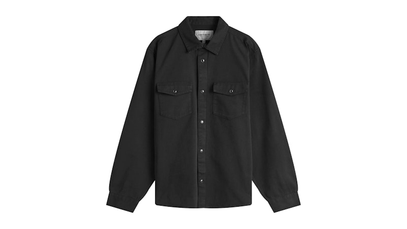 Carhartt WIP Santa Fe Overshirt Black Men's - FW24 - US