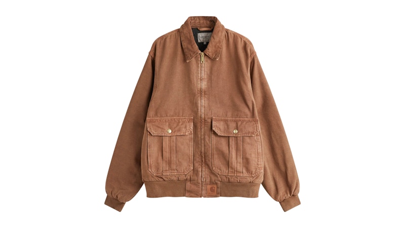 Carhartt WIP Stanton Jacket Chocoalte Men's - FW24 - US