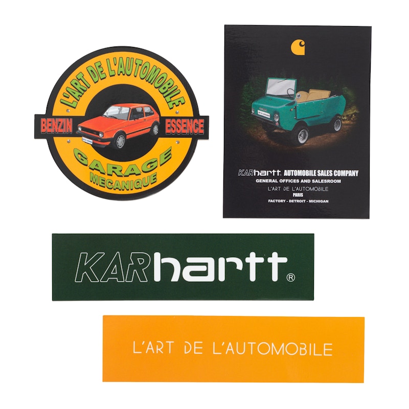 Carhartt Karhartt L'art de l'automobile Sticker Bag Multicolor - SS21 - US