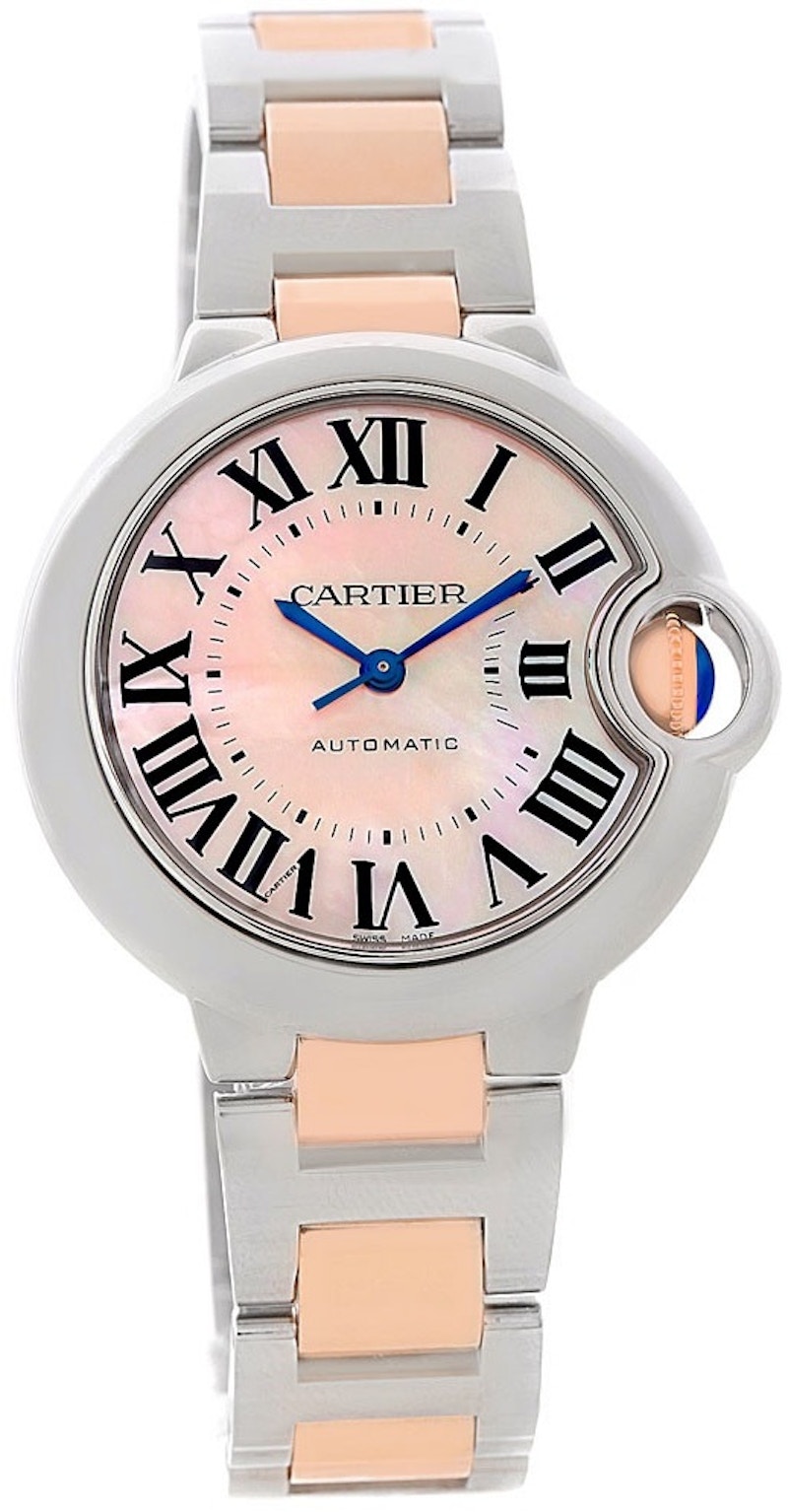 Cartier Ballon Bleu W6920070 33mm in Stainless Steel - US