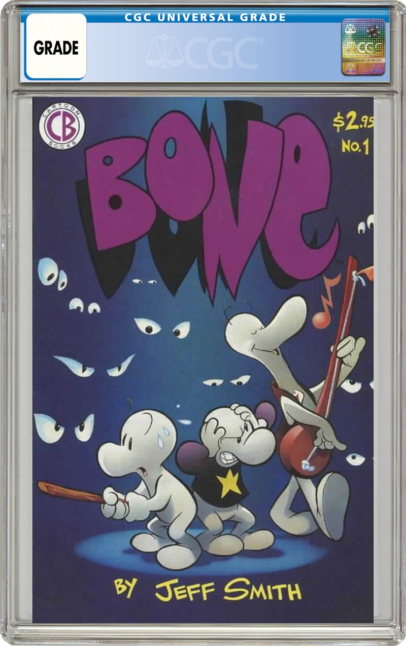 Cartoon Books Bone (1991 3rd or Later Printing) #1 Comic Book CGC ...