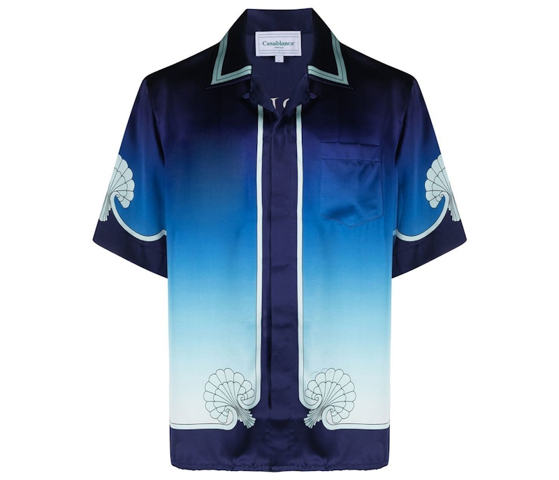 Casablanca Graphic Print Cuban Shirt Multicolour Men's - FW22 - US