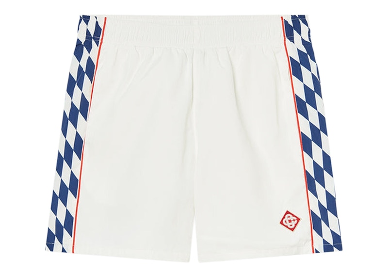 Casablanca Par Avion Tracksuit Shorts Red/White/Blue - FW22 - CN