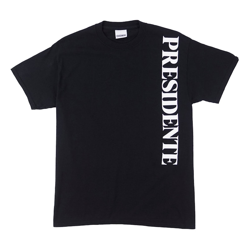 Cashmere Sound Presidente T-shirt Black Men's - FW21 - US