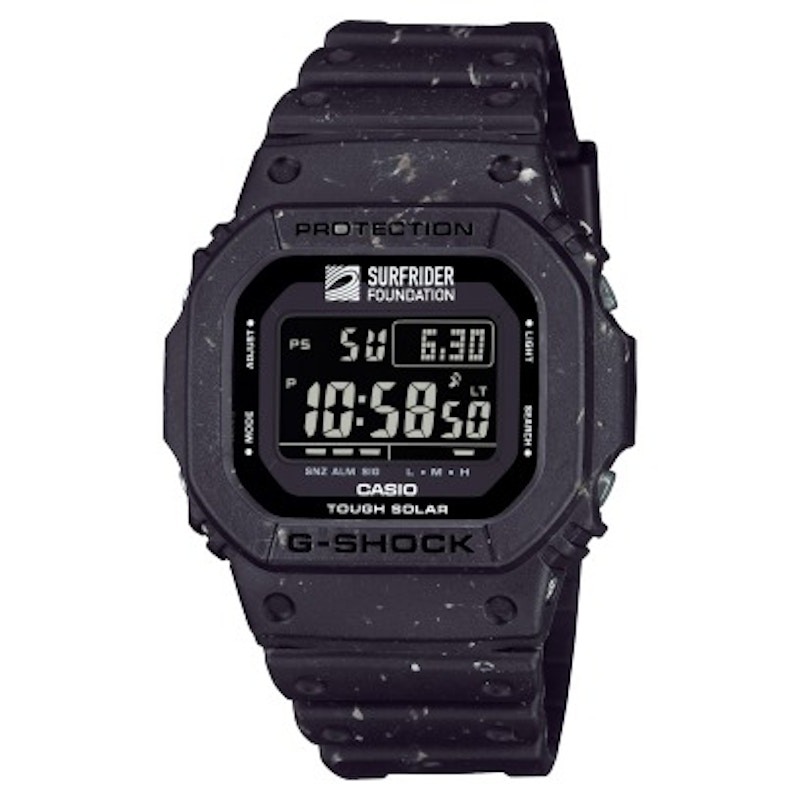 Casio Digital G-Shock SURFRIDER FOUNDATION collaboration model G ...