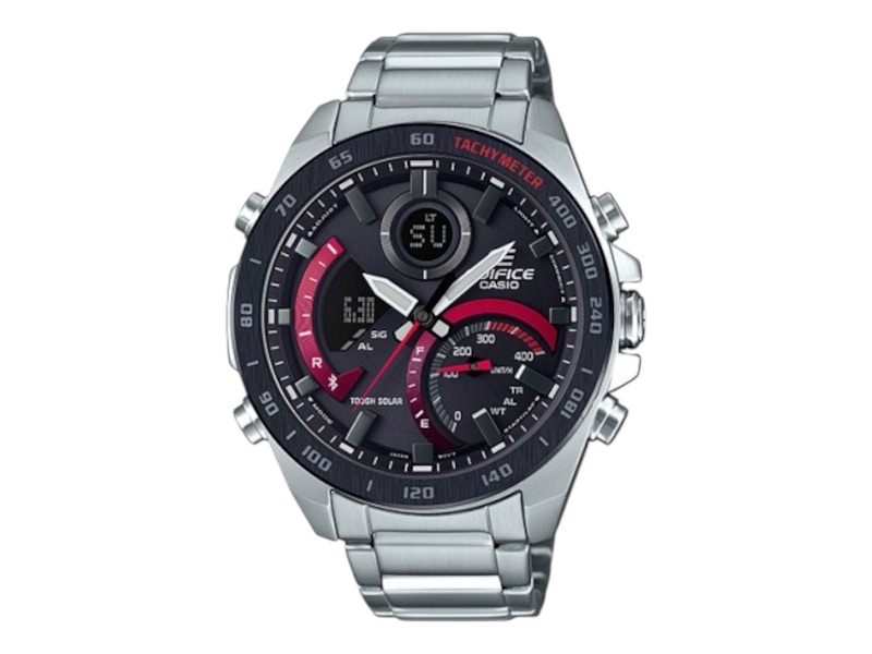 Casio Edifice ECB-900DB-1A 48mm in Stainless Steel - US