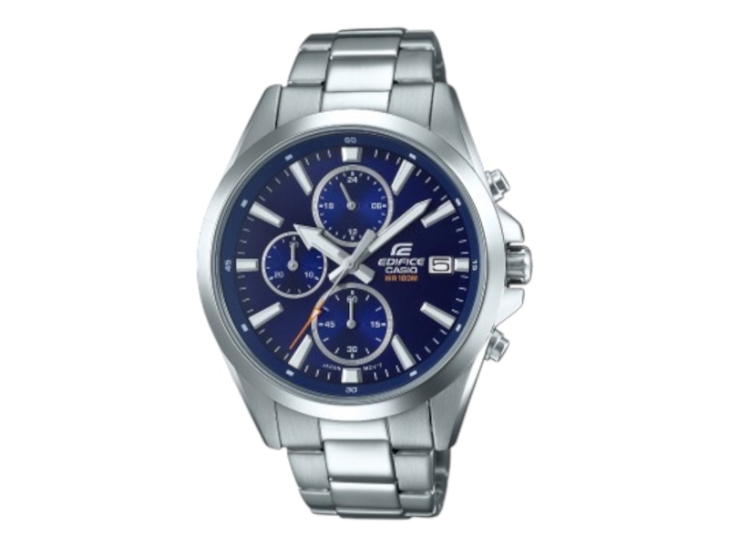 Casio Edifice EFV-560D-2A 44mm in Stainless Steel - US