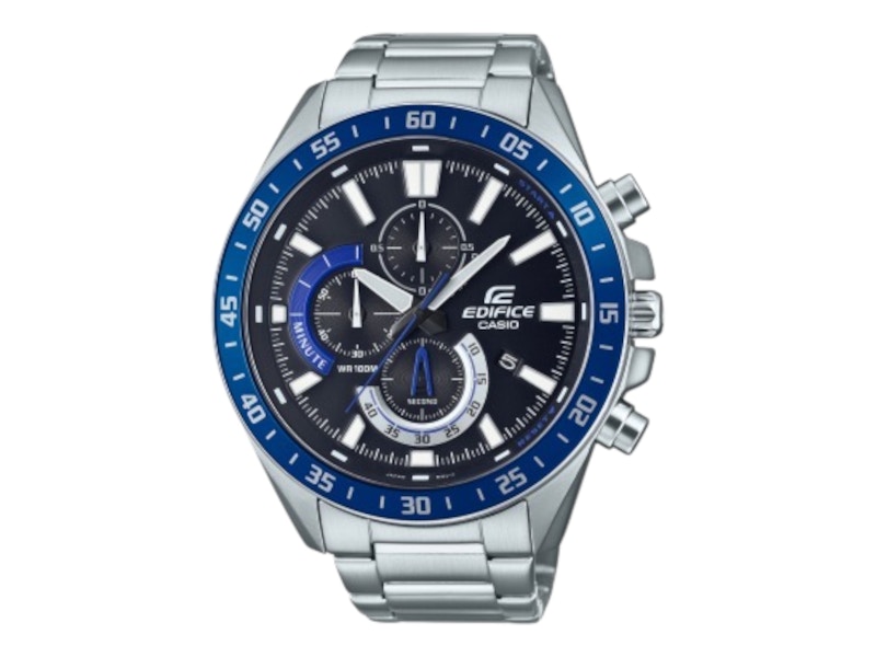 Casio Edifice EFV-620D-1A2 50mm in Stainless Steel - US