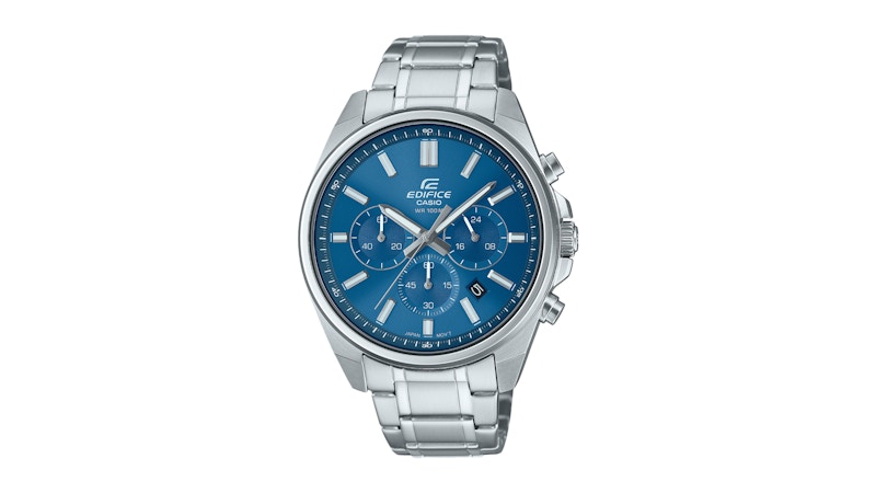 Casio Edifice EFV-650D-2AV 44mm in Stainless Steel - US