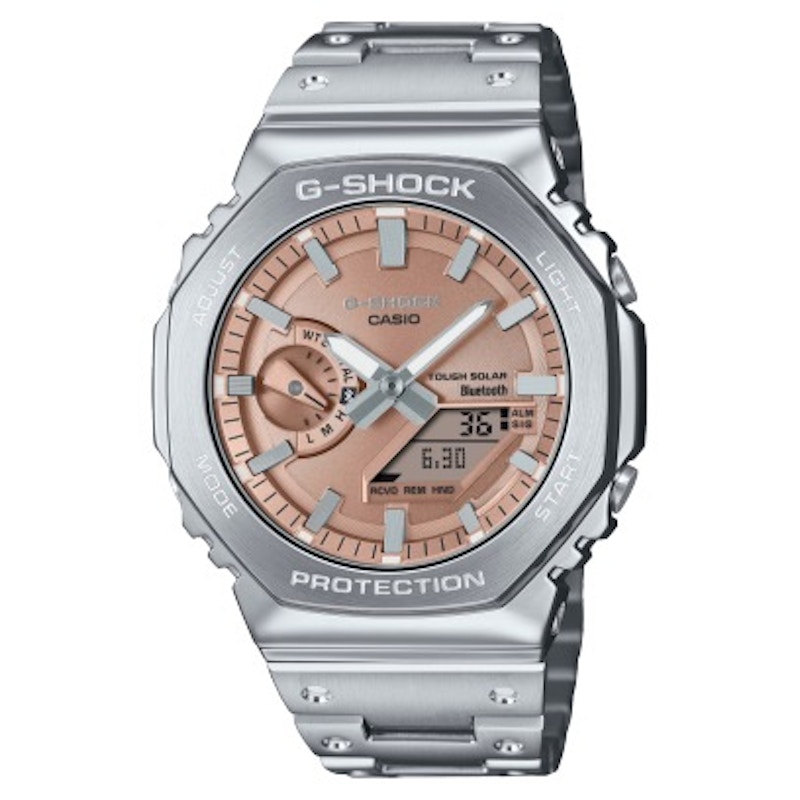 Casio Full Metal G-Shock GM-B2100AD-5A 50mm in Stainless Steel - US