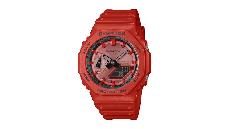 Casio G-Shock Analog-Digital 2110 Series GA-2100RRB-4A 49mm in Resin - TW
