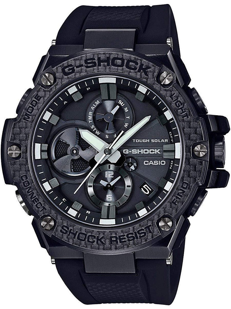 Casio G-Shock G-Steel GSTB100X-1A 54mm in Stainless Steel - TW