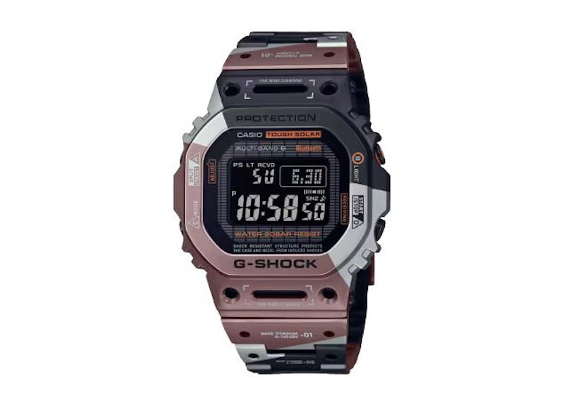 Casio G-Shock GMWB500TVB-1 43mm in Titanium - US