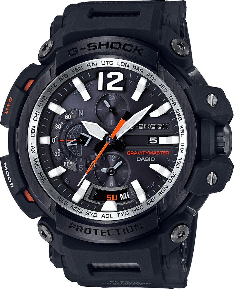 Casio G-Shock GPW2000-1A 57mm in Resin - US