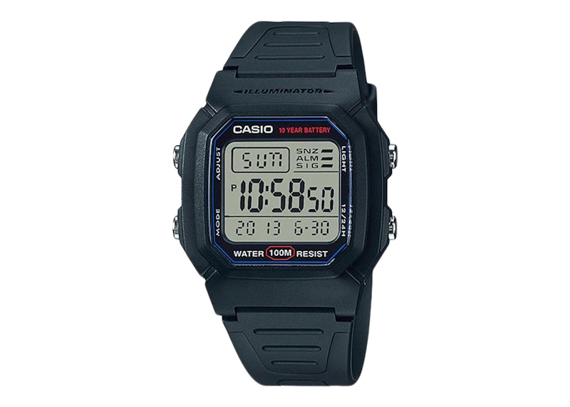 Casio G-Shock W-800H-1AV - 37mm in Resin - CN