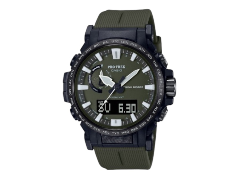 Casio Pro Trek PRW-61Y-3 47mm in Stainless Steel - US