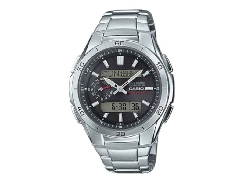 Casio Solar WVA-M650D-1A 43mm in Stainless Steel - US